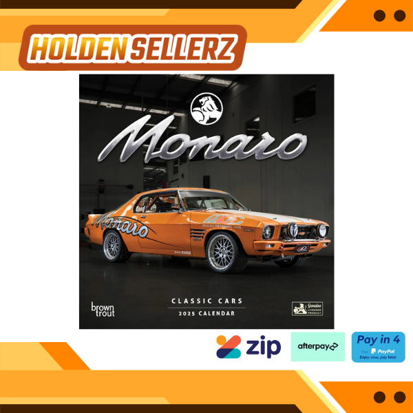 Australia’s Holden Parts Specialists » 2025 HOLDEN MONARO CALENDAR - MID YEAR/HALF PRICE ...